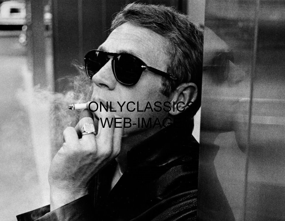 COOL STEVE MCQUEEN RING &SUNGLASSES SMOKING MIRROR REFLECTION ARTIST PHOTO PRINT | eBay